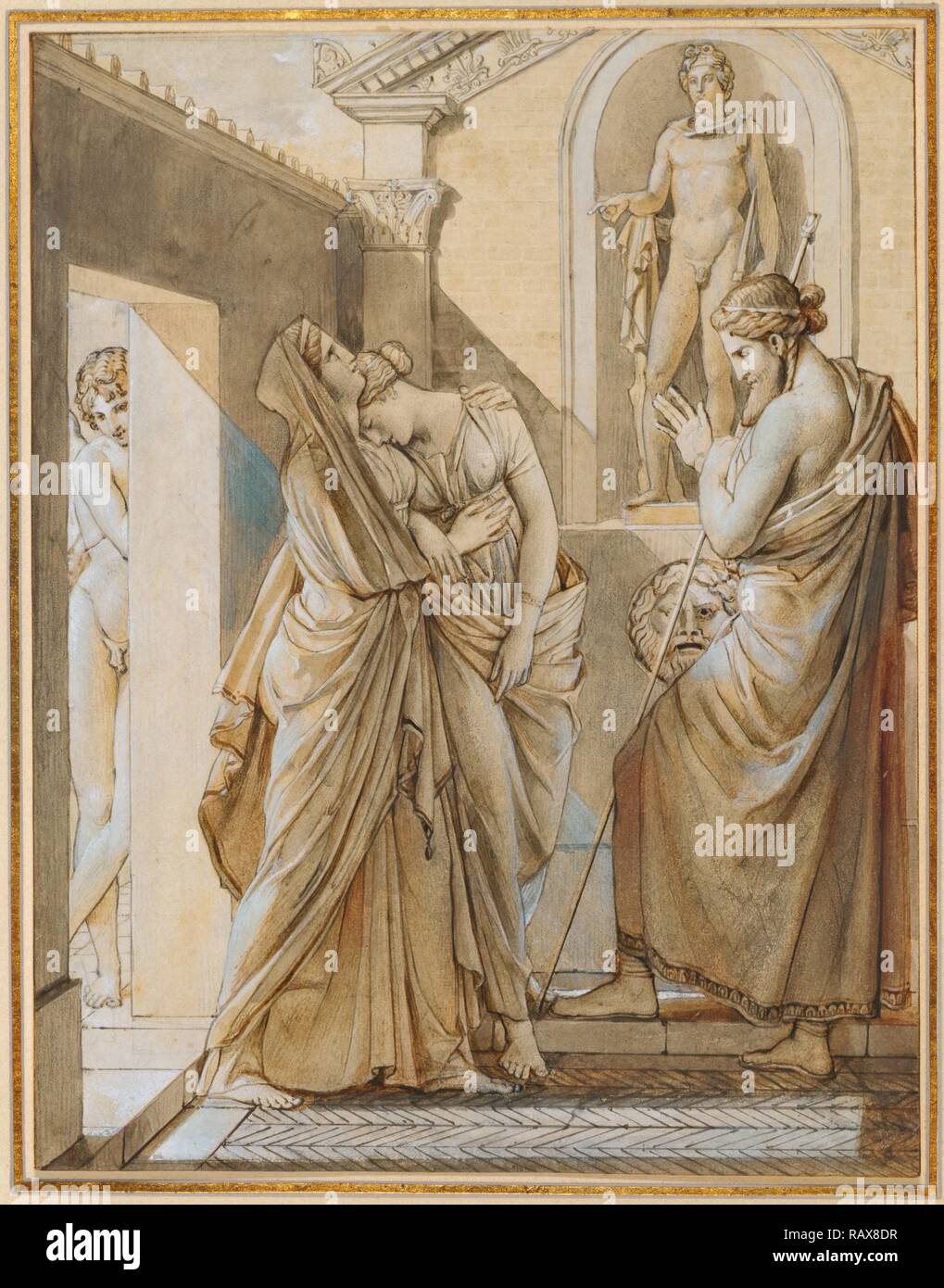 The Father of Psyche Consulting the Oracle of Apollo, Baron François ...