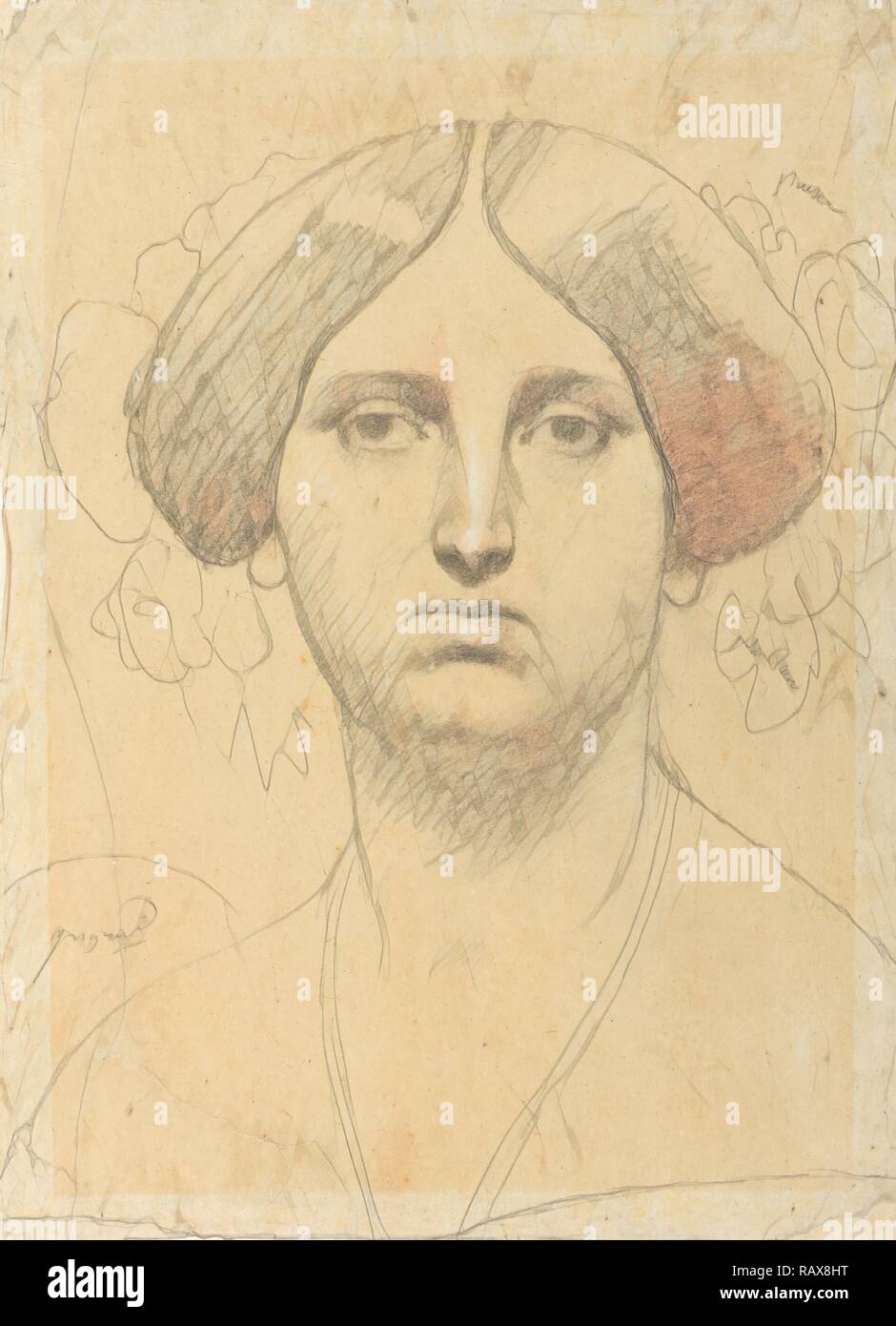 Madame Moitessier, Jean-Auguste-Dominique Ingres, French, 1780 - 1867 ...