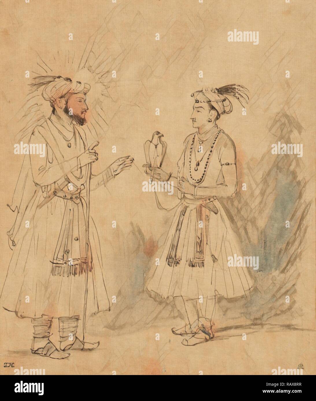 Shah Jahan and Dara Shikoh, Rembrandt Harmensz. van Rijn, Dutch, 1606 ...