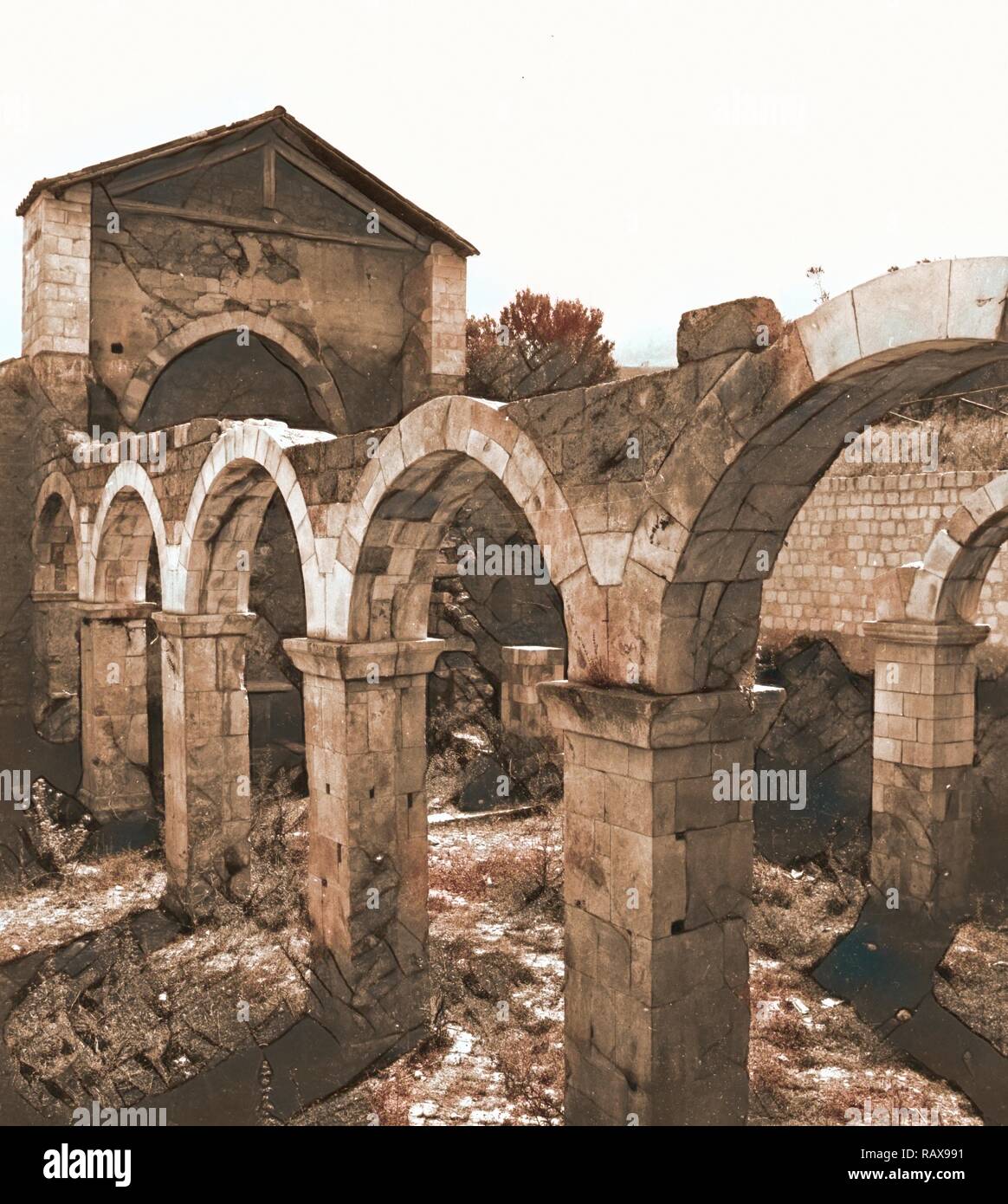 Abruzzo, L'Aquila, Bussi sul Tirino, S. Maria di Cartignano, Ima, Italy ...