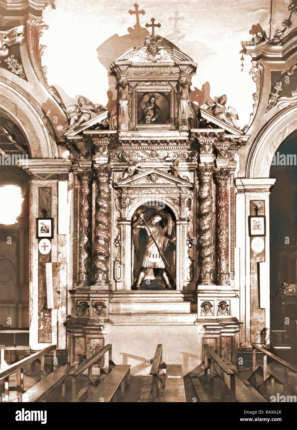 Abruzzo, Pescara, Citta Sant'Angelo, Collegiata di S. Michele, I, Italy ...