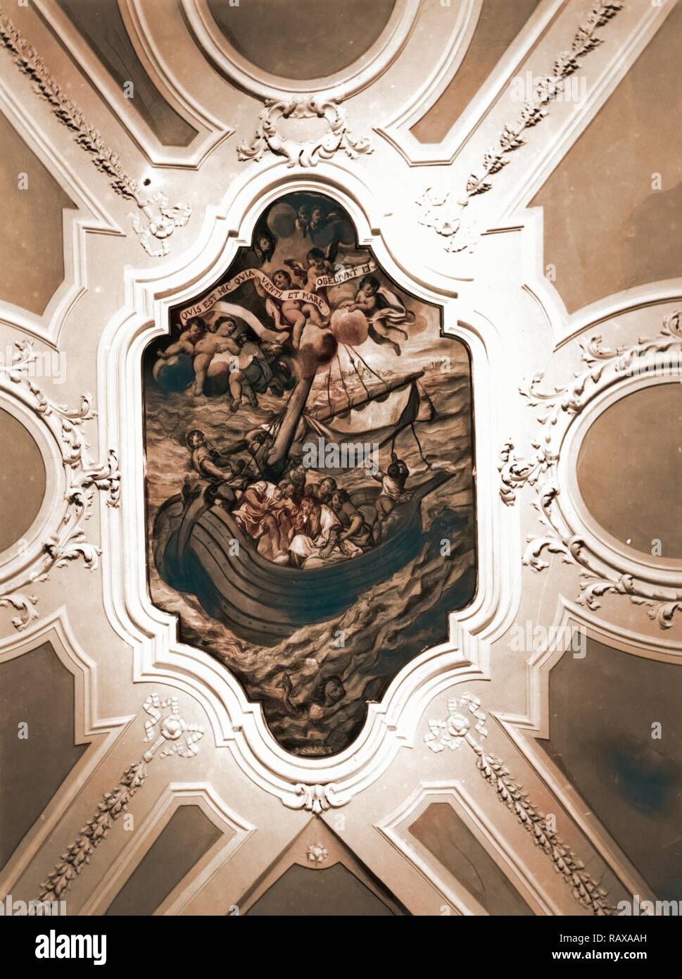 Abruzzo, L'Aquila, Corfinio, Basilica Valvense, Italy, 20th century ...