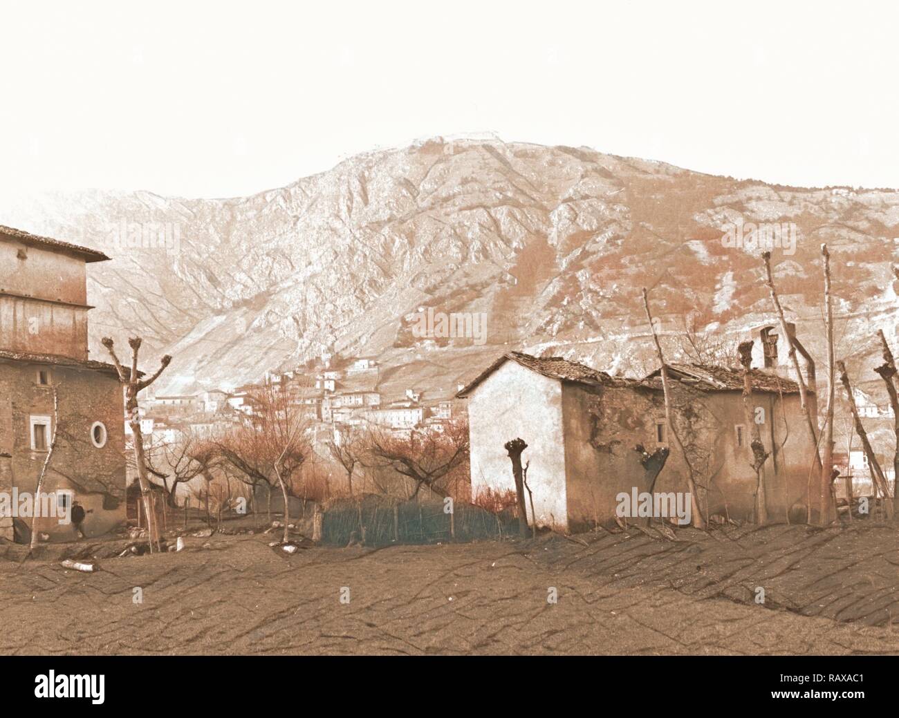 Abruzzo, L'Aquila, Fossa, General views, Italy, 20th century, photo ...