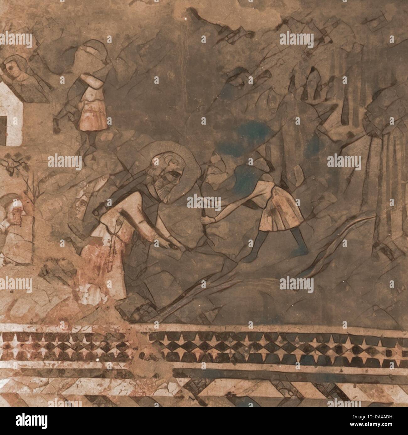 Abruzzo, L'Aquila, Fossa, Monastery of S. Spirito d'Ocre, Italy, 20th ...