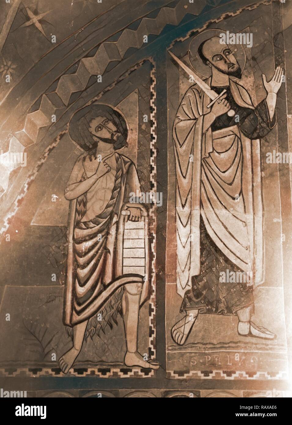 Abruzzo, L'Aquila, Fossa, S. Maria delle Grotte, Italy, 20th century ...