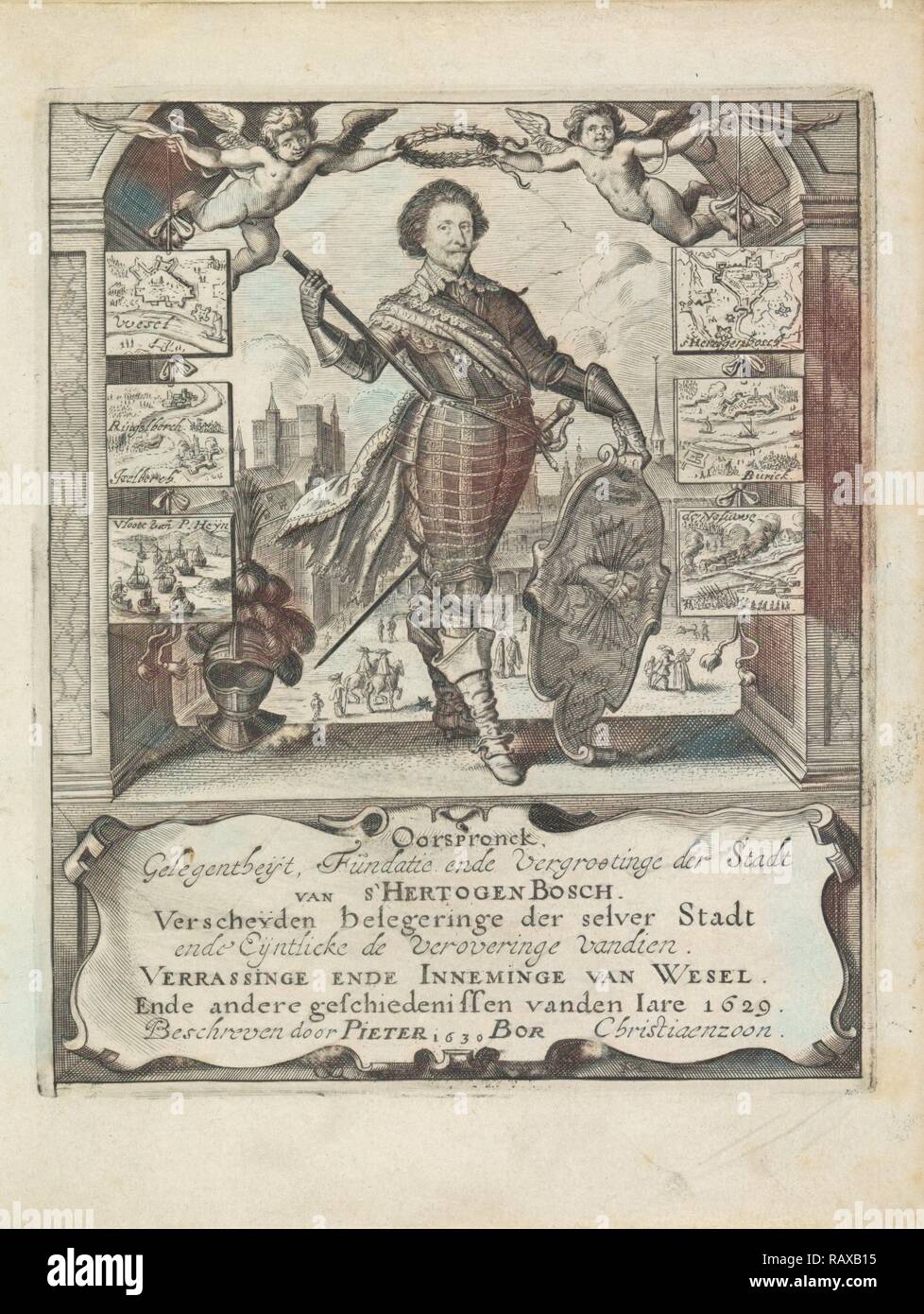 Portrait of Frederik Hendrik, Prince of Orange, Attributed to Crispin ...