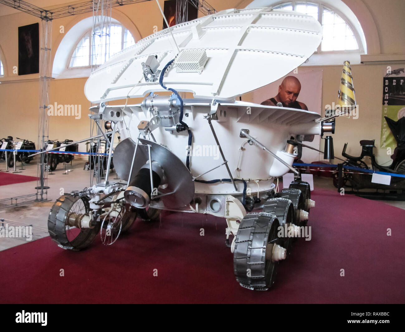 Museum of retro cars, St Petersburg, Russia - December 19, 2018 ...