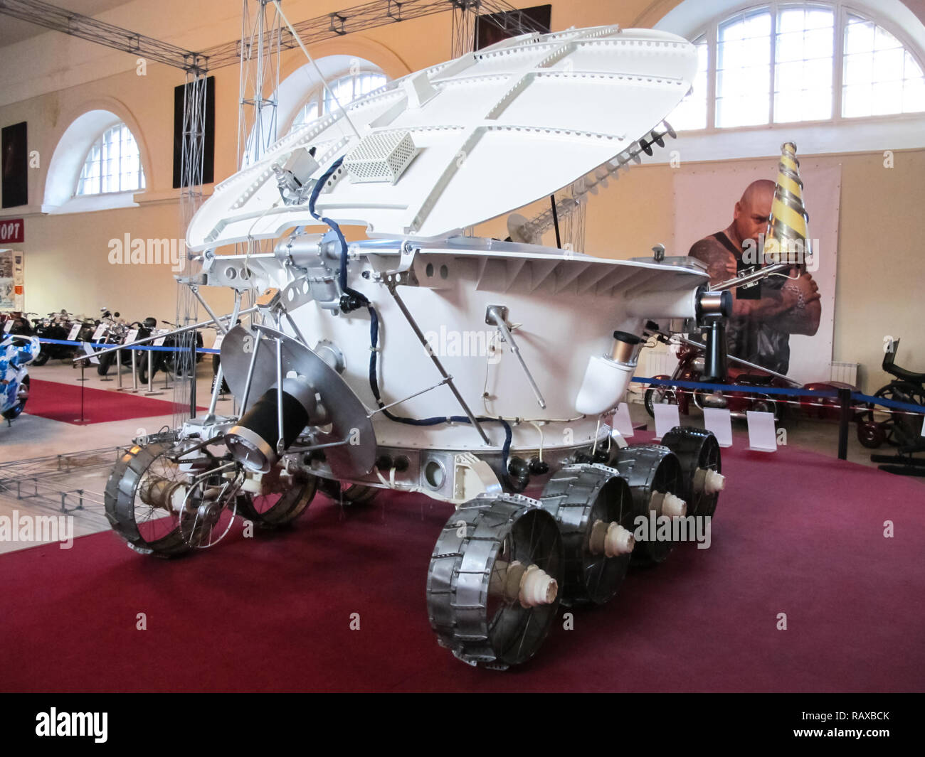 Museum of retro cars, St Petersburg, Russia - December 19, 2018 ...