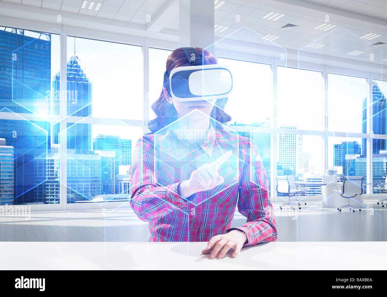 Modern educational process Stock Photo - Alamy