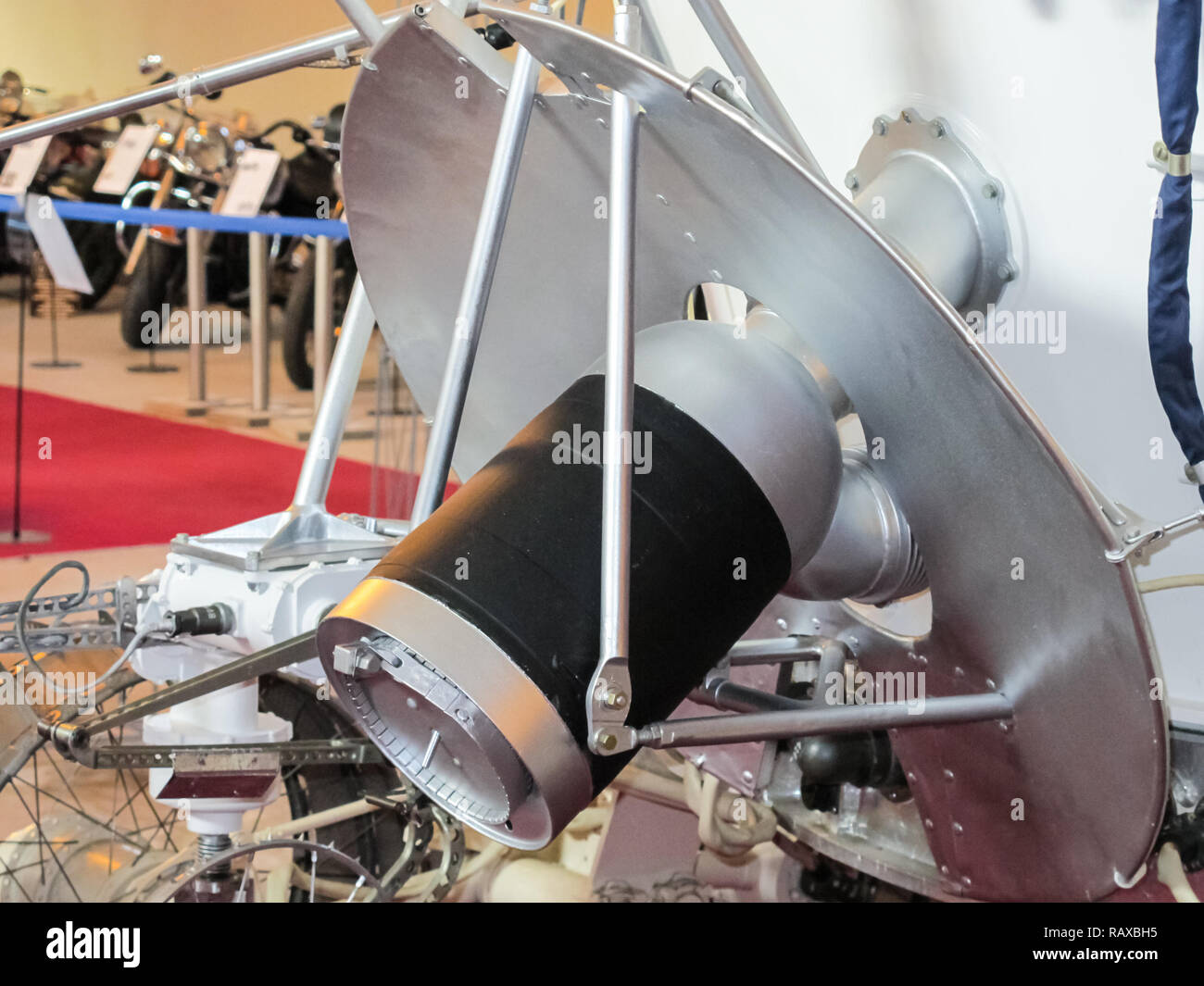 Museum of retro cars, St Petersburg, Russia - December 19, 2018 ...