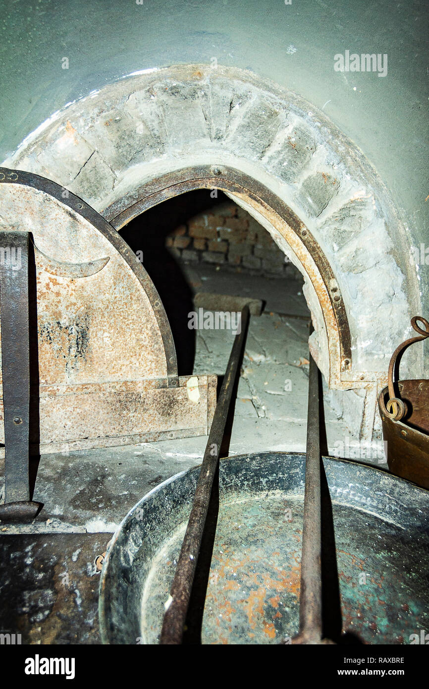 Vintage style kitchen Props for food photography. Selective focus Stock ...
