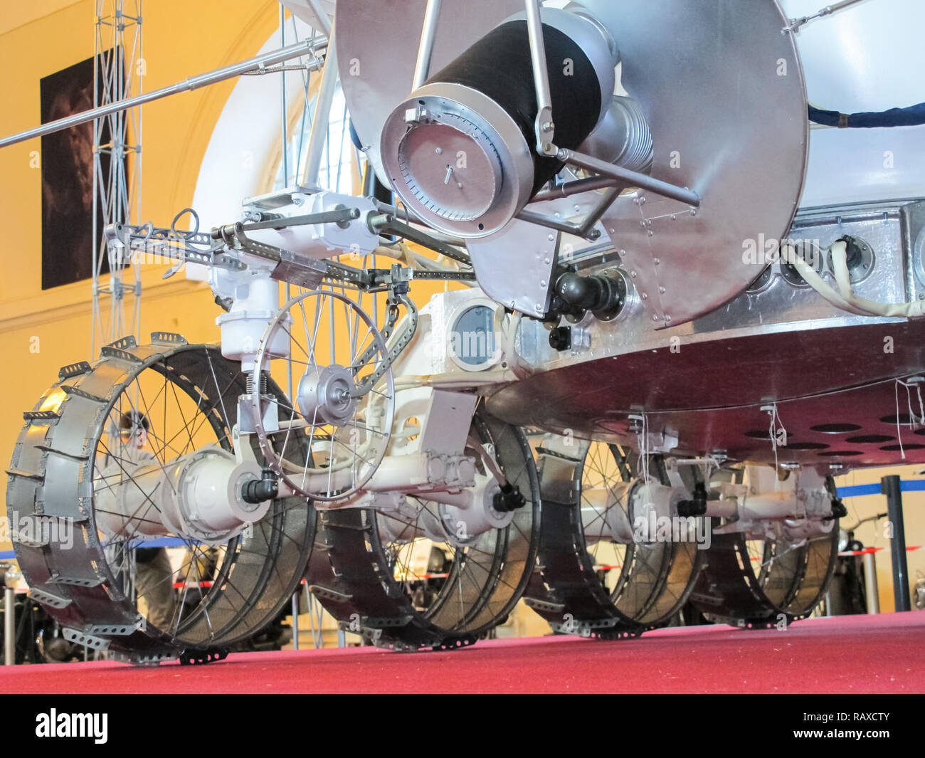 Museum of retro cars, St Petersburg, Russia - December 19, 2018 ...