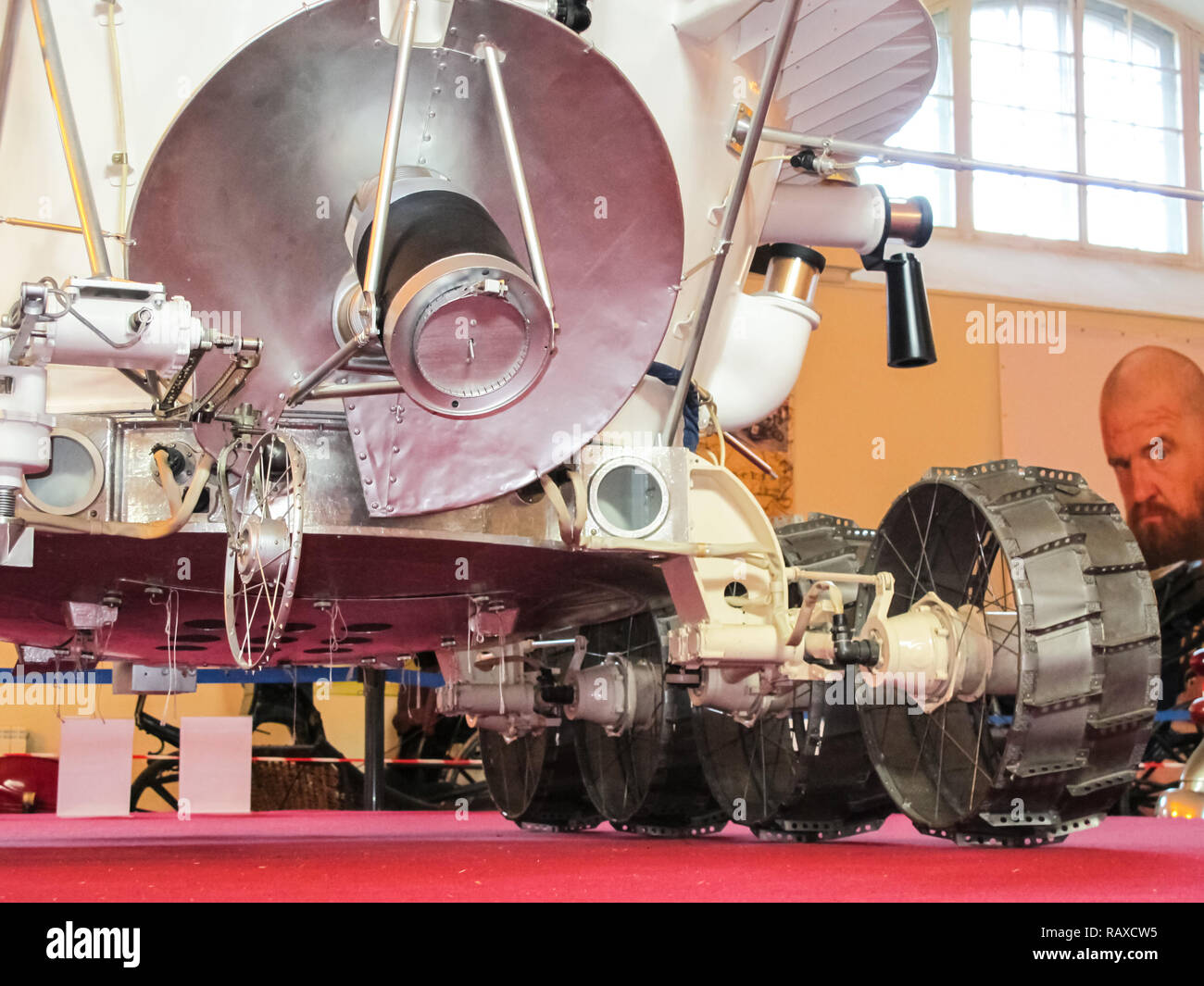 Museum of retro cars, St Petersburg, Russia - December 19, 2018 ...