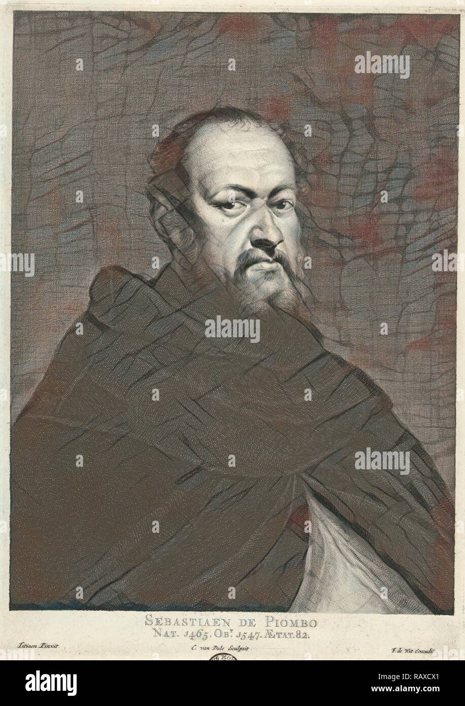 Portrait painter Sebastiano del Piombo, Cornelis van Dalen (II ...