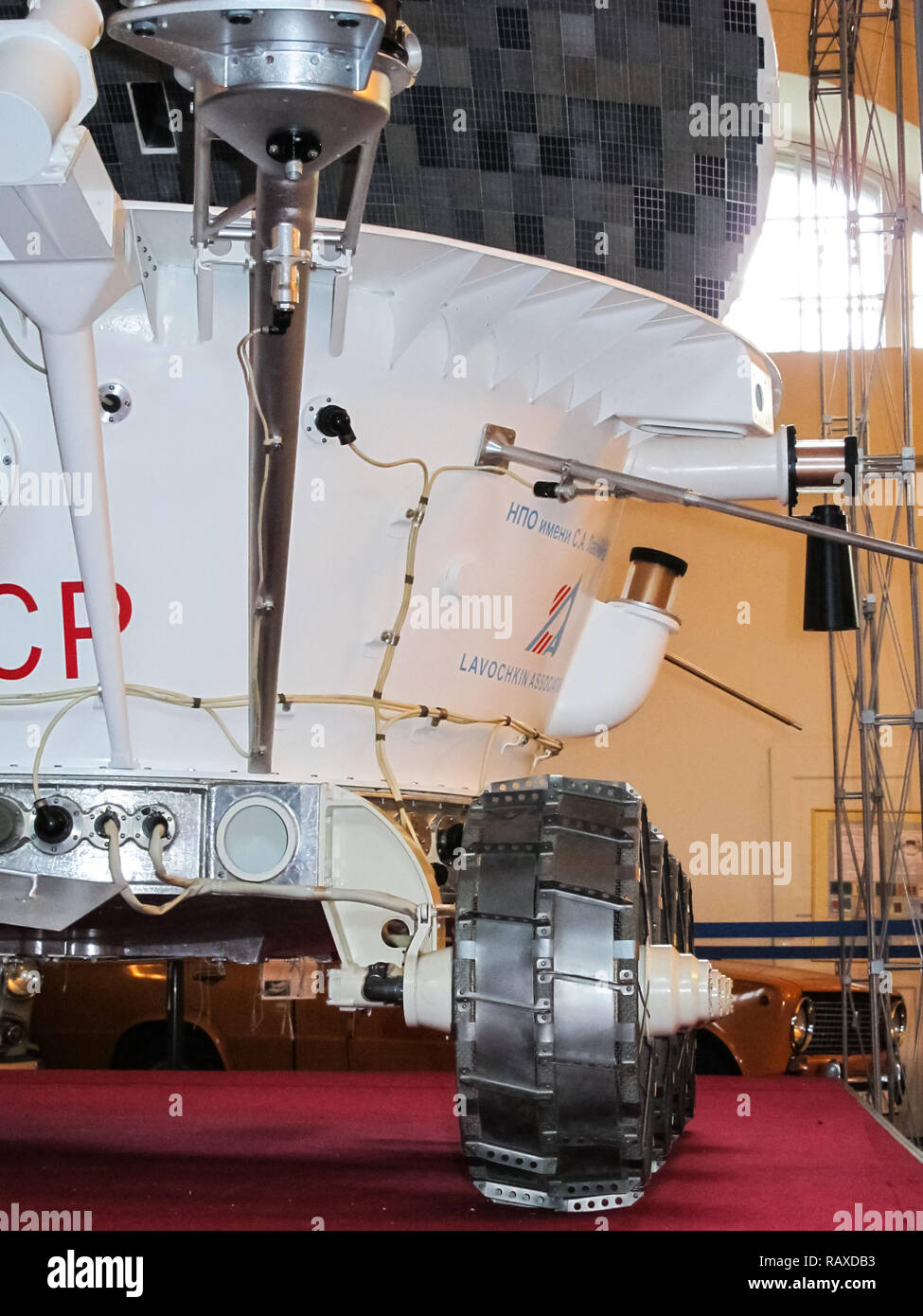 Museum of retro cars, St Petersburg, Russia - December 19, 2018 ...