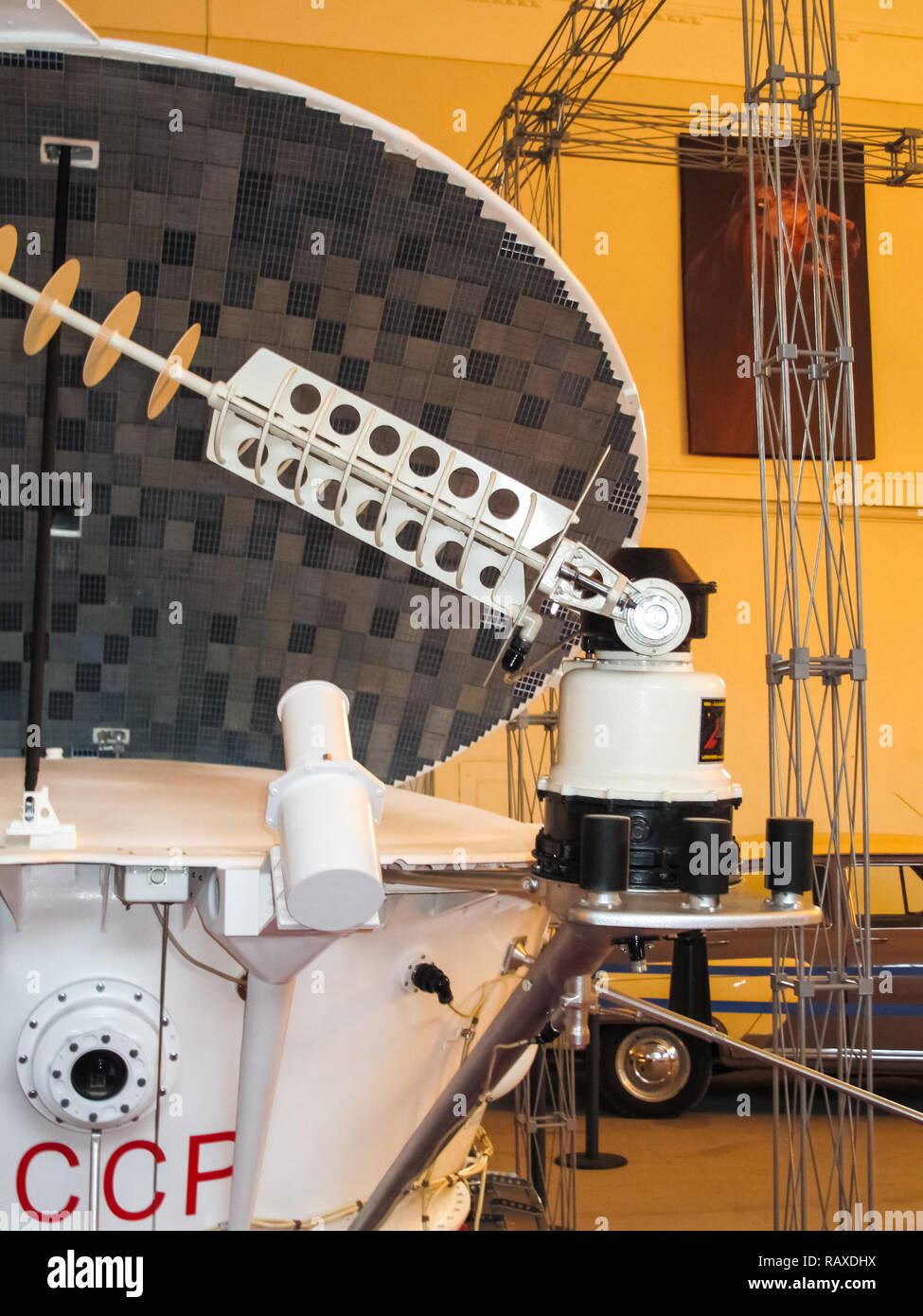 Museum of retro cars, St Petersburg, Russia - December 19, 2018 ...