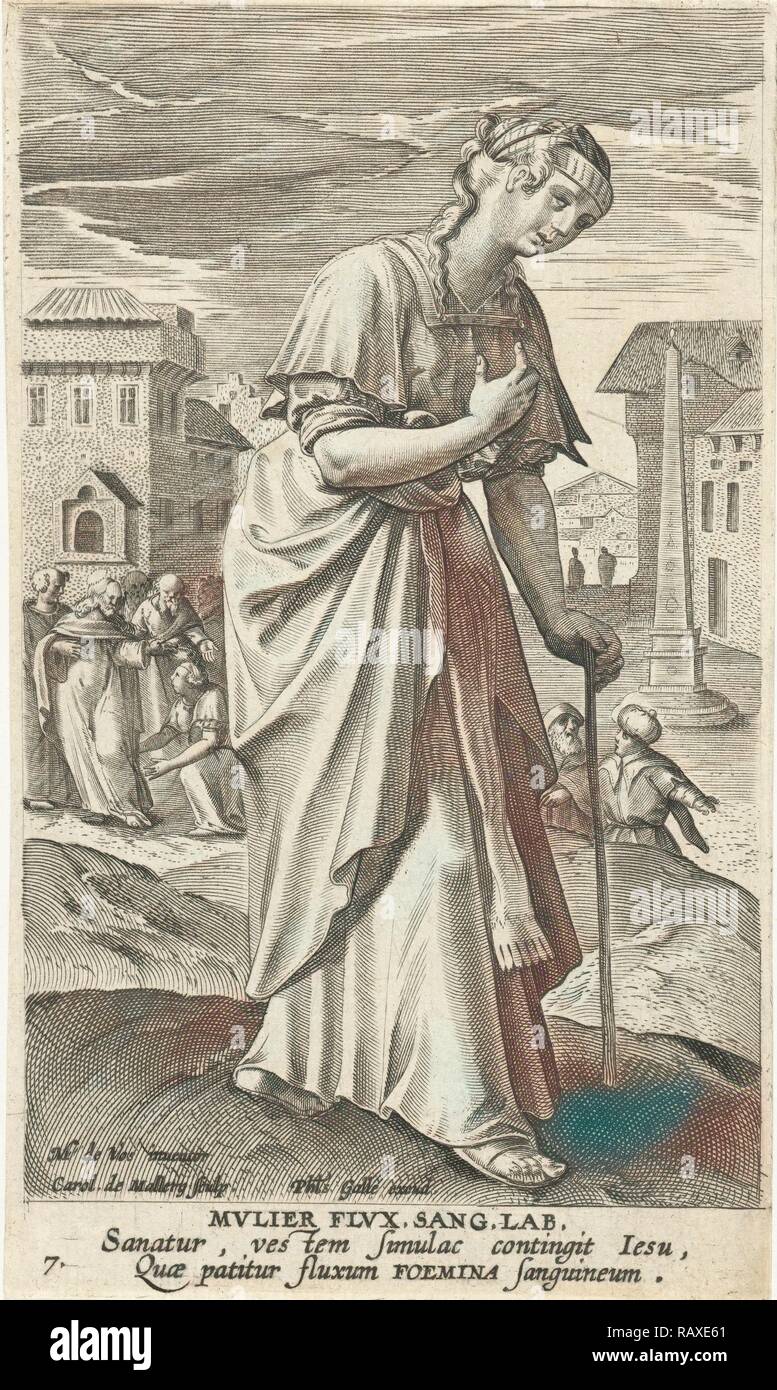 Christ heals the bleeding woman hi-res stock photography and images - Alamy