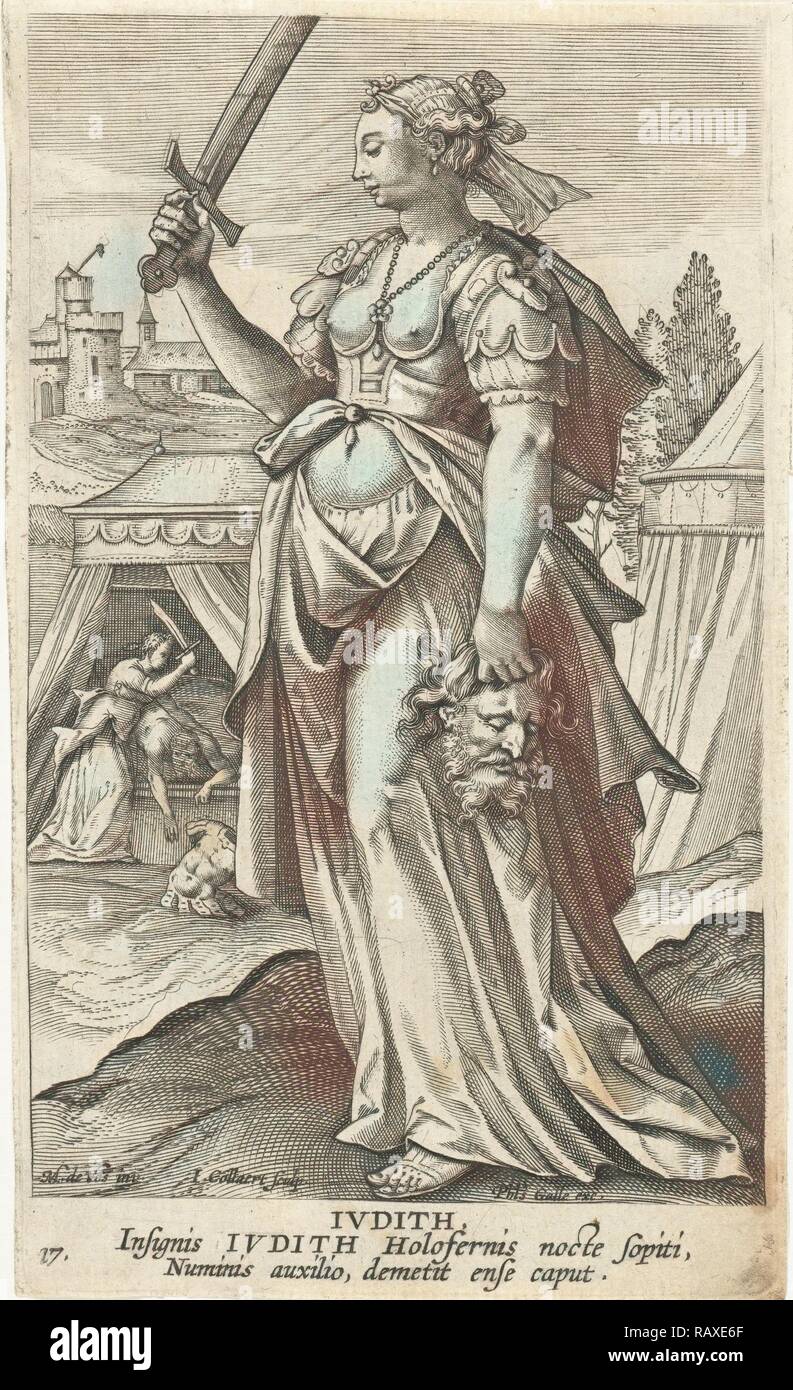 Judit, Jan Collaert II, Philips Galle, Cornelis Kiliaan, 1588-1597 ...
