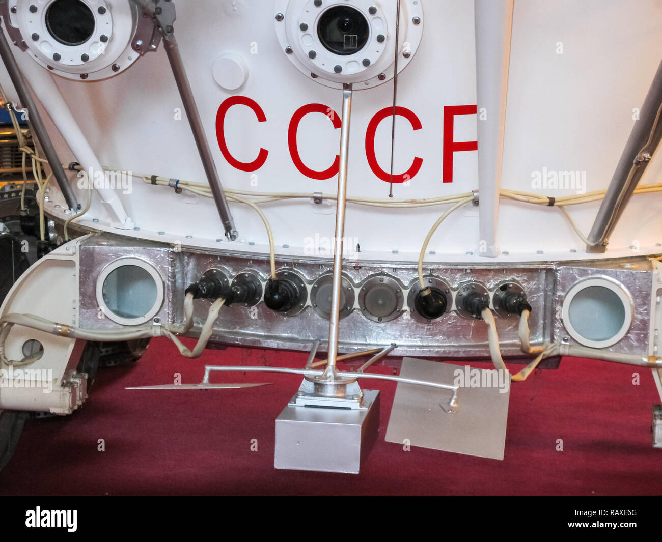 Museum of retro cars, St Petersburg, Russia - December 19, 2018 ...