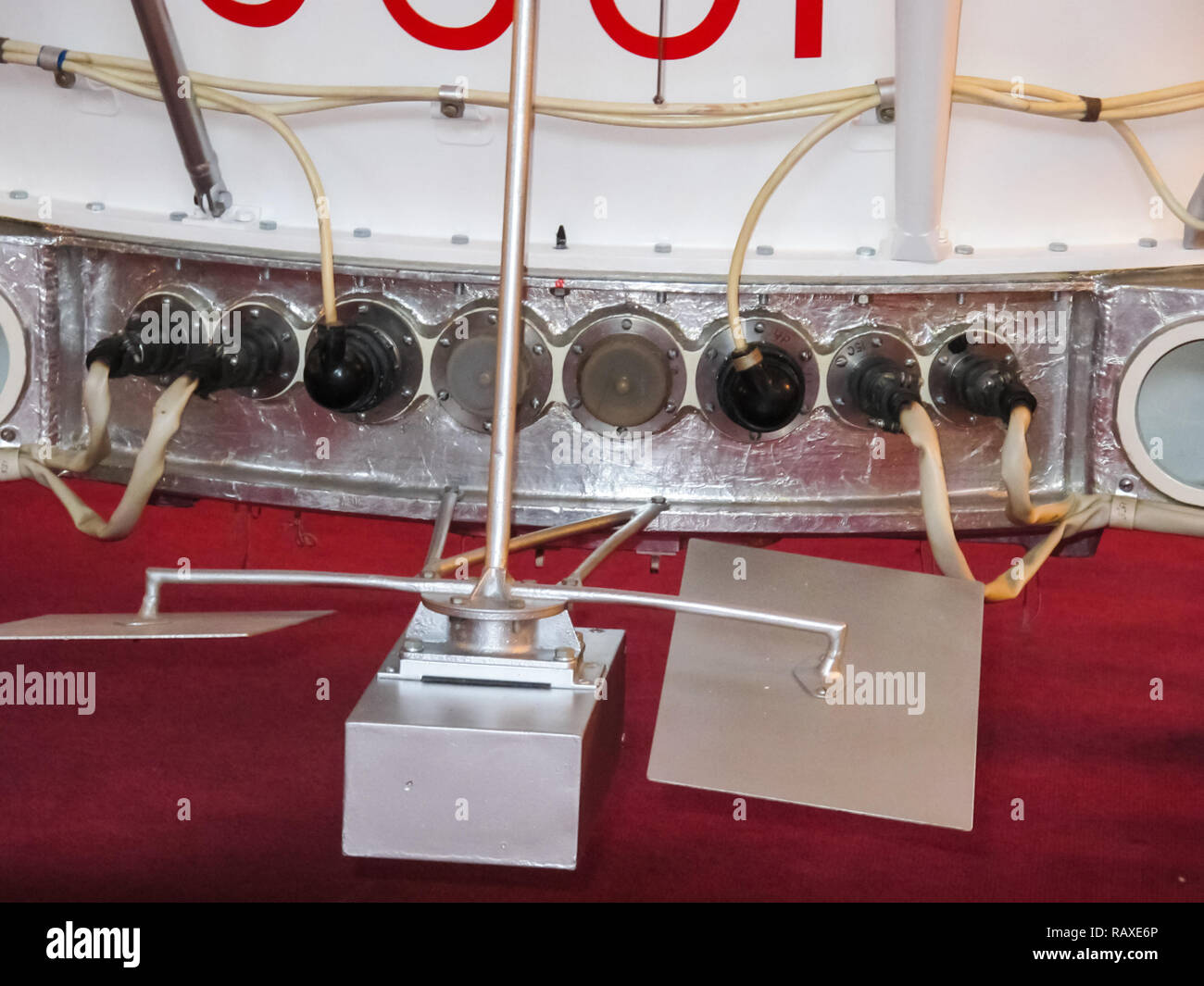 Museum of retro cars, St Petersburg, Russia - December 19, 2018 ...