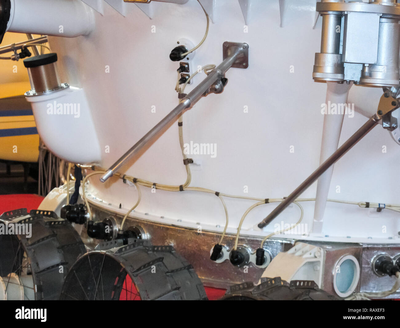 Museum of retro cars, St Petersburg, Russia - December 19, 2018 ...