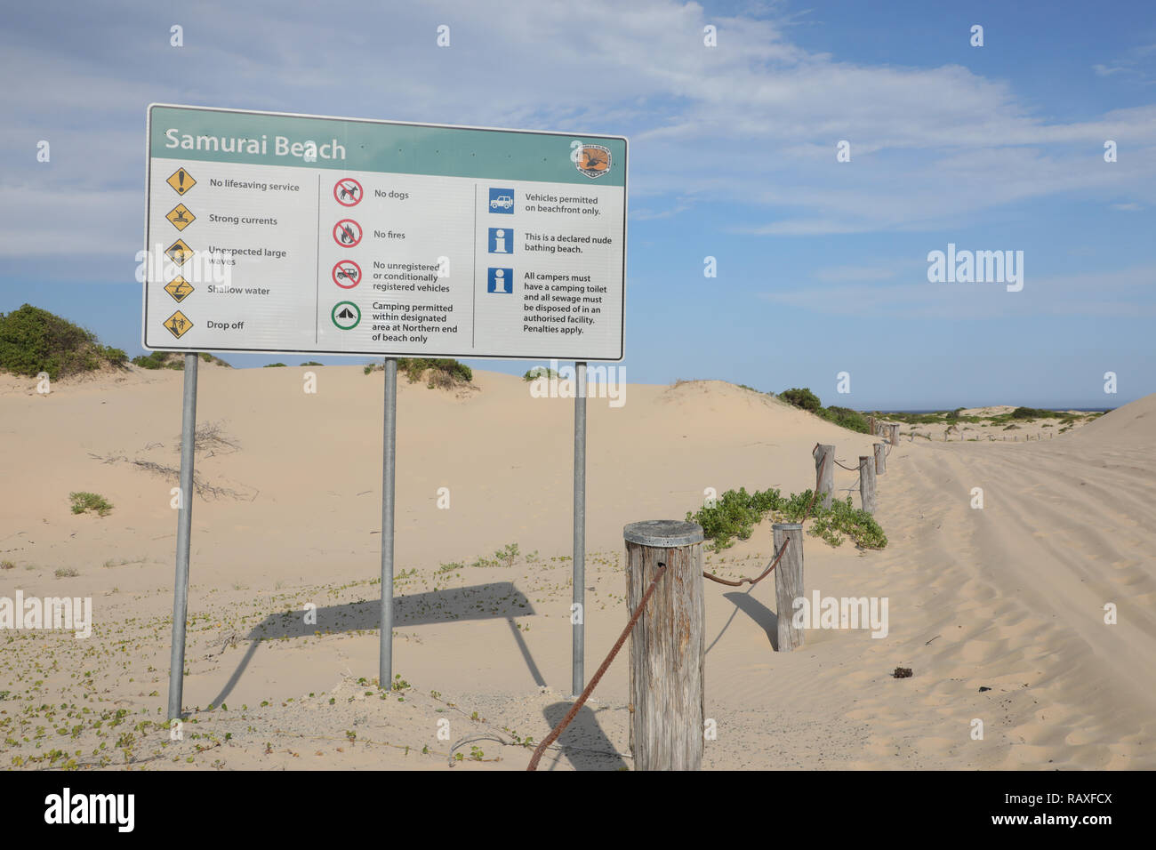 Samurai beach australia hi-res stock photography and images - Alamy