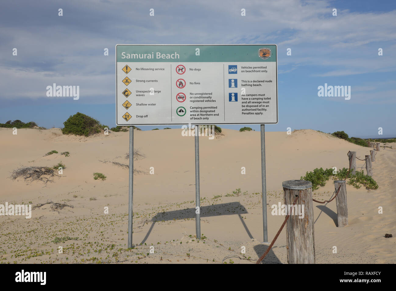 Samurai beach australia hi-res stock photography and images - Alamy