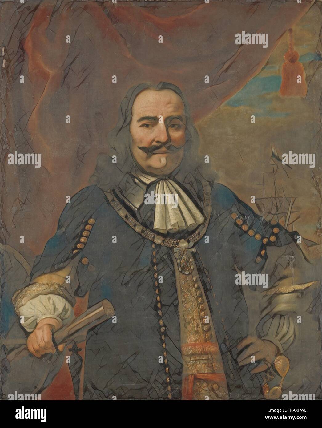 Lieutenant admiral michiel adriaanszoon de ruyter hi-res stock ...