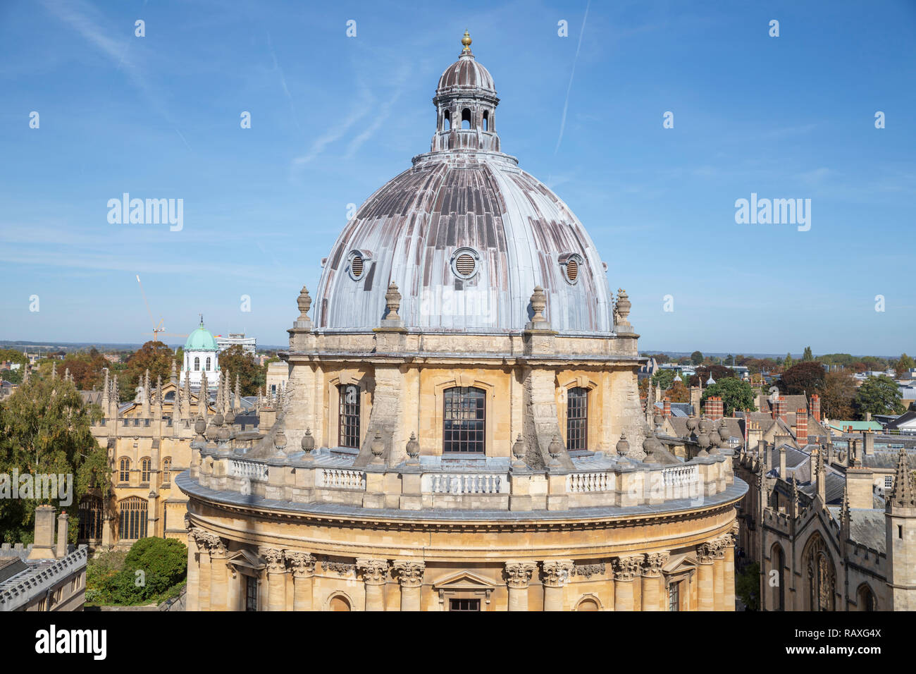The Radcliffe Camera (detail) in Oxford, England Stock Photo - Alamy