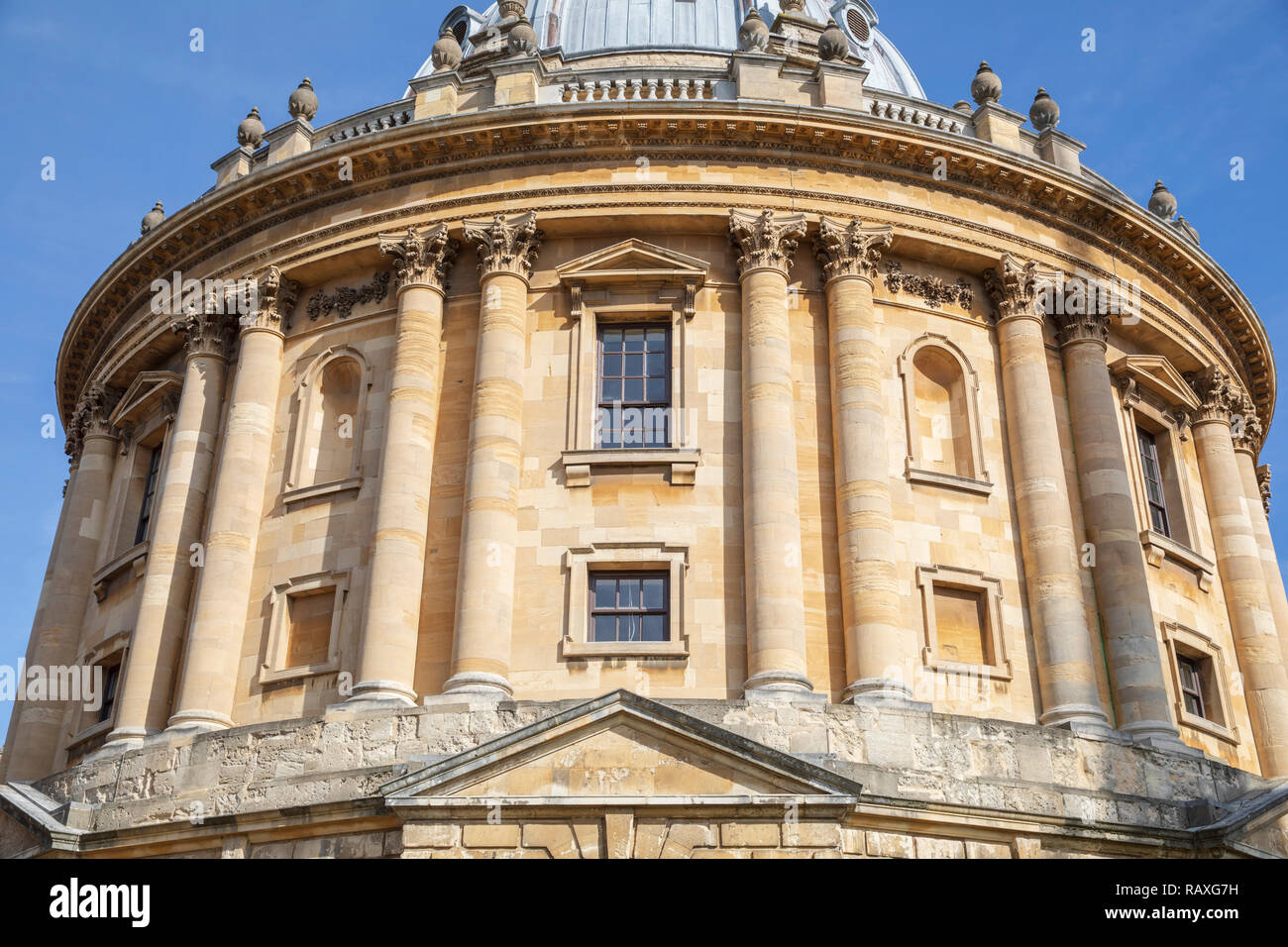 The Radcliffe Camera (detail) in Oxford, England Stock Photo - Alamy