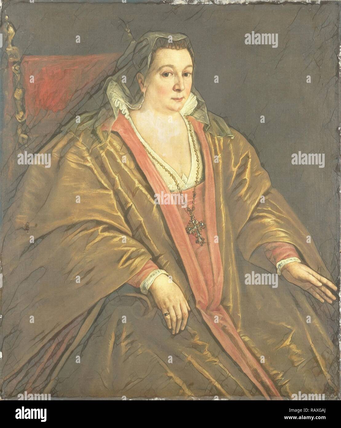 Portrait of a Woman, probably Morosina Morosini, Wife of Marino Grimani ...