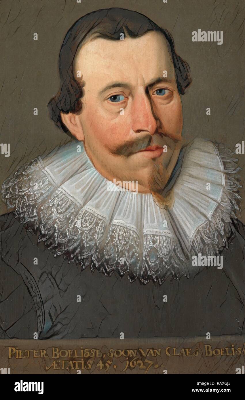 Portrait of Pieter Claesz Boelens (formerly entitled Pieter Boelisse ...