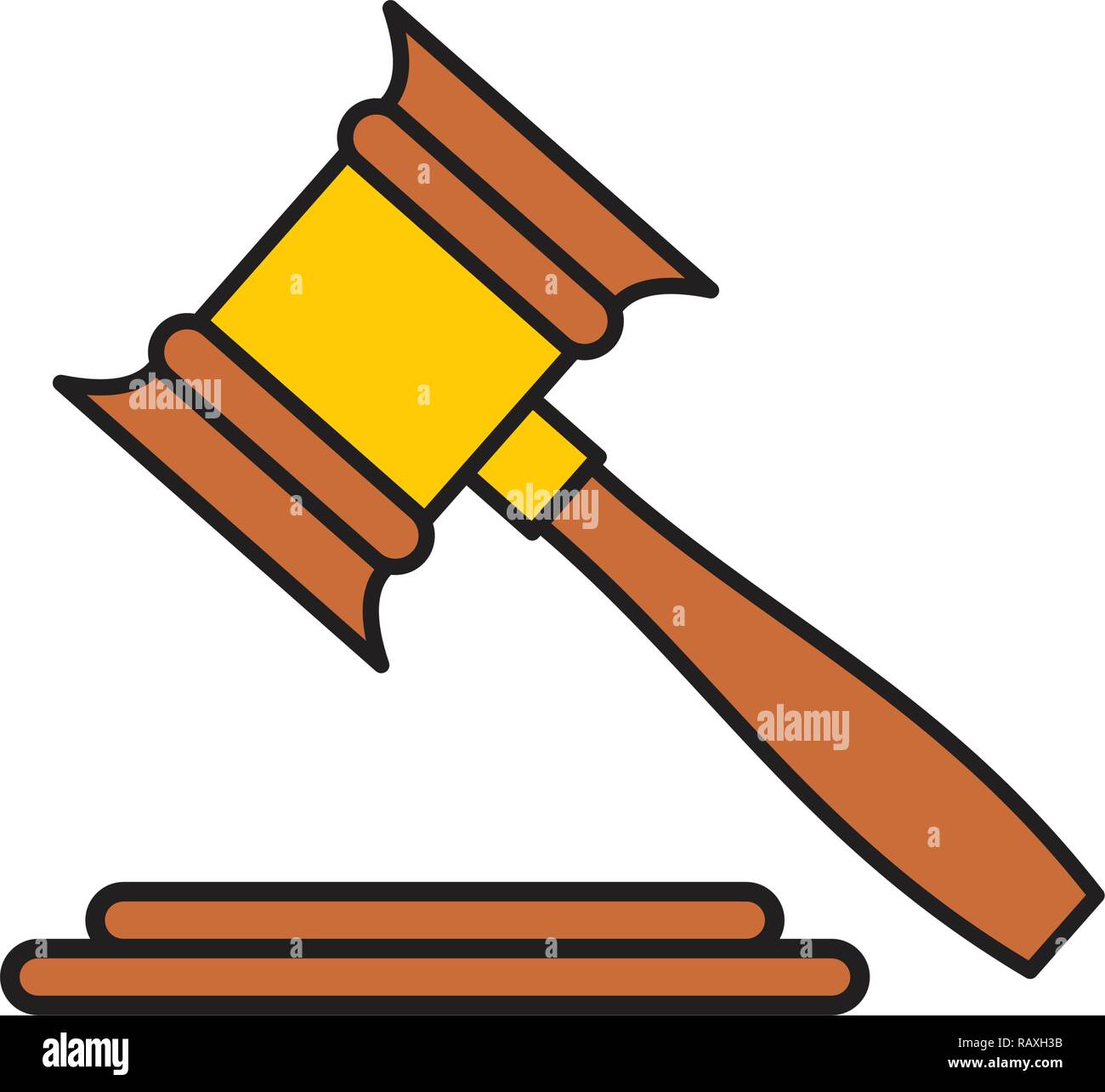 Finance law icon on white background for graphic and web design, Modern ...