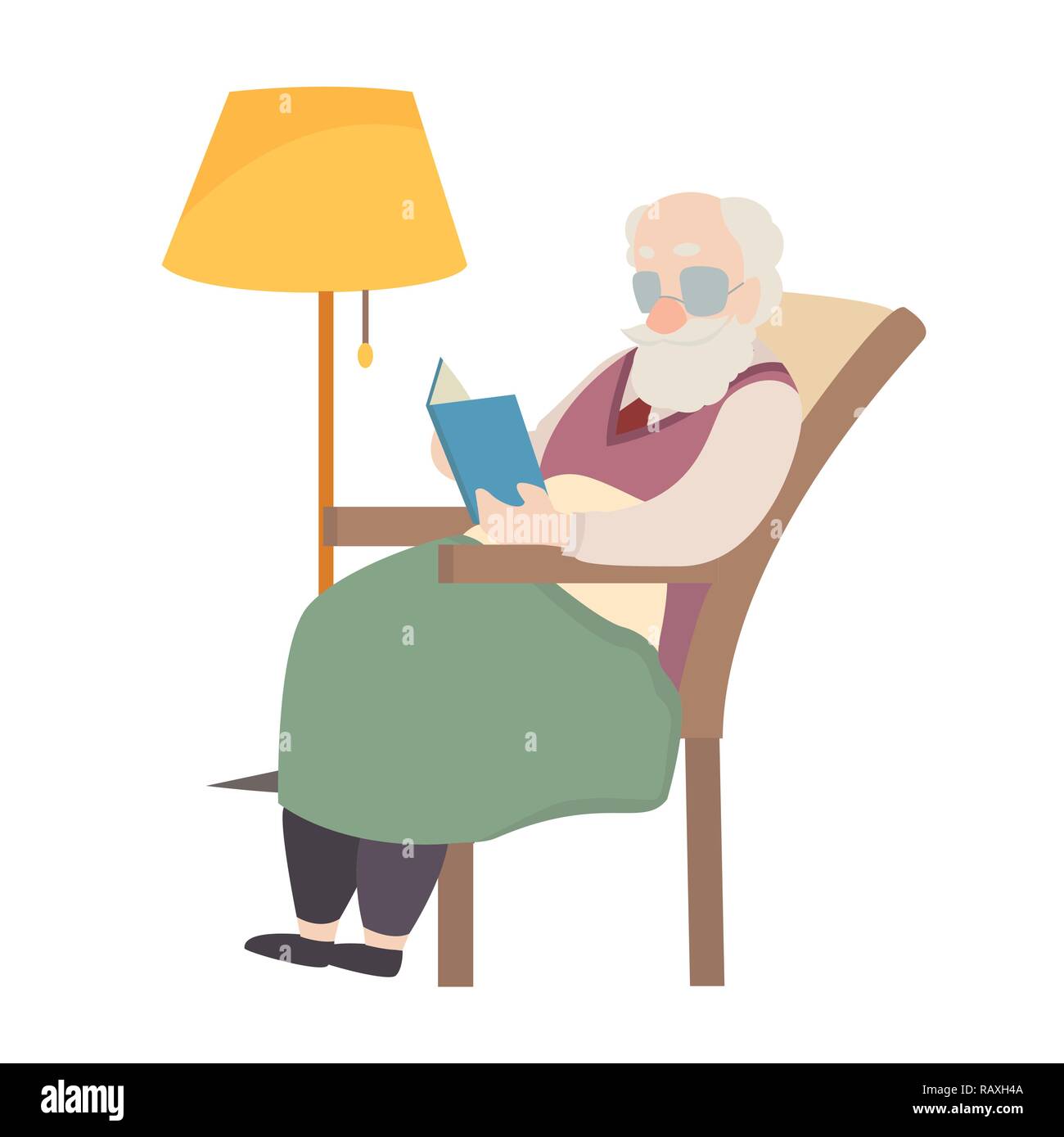 Reading A Book Animated Charecters