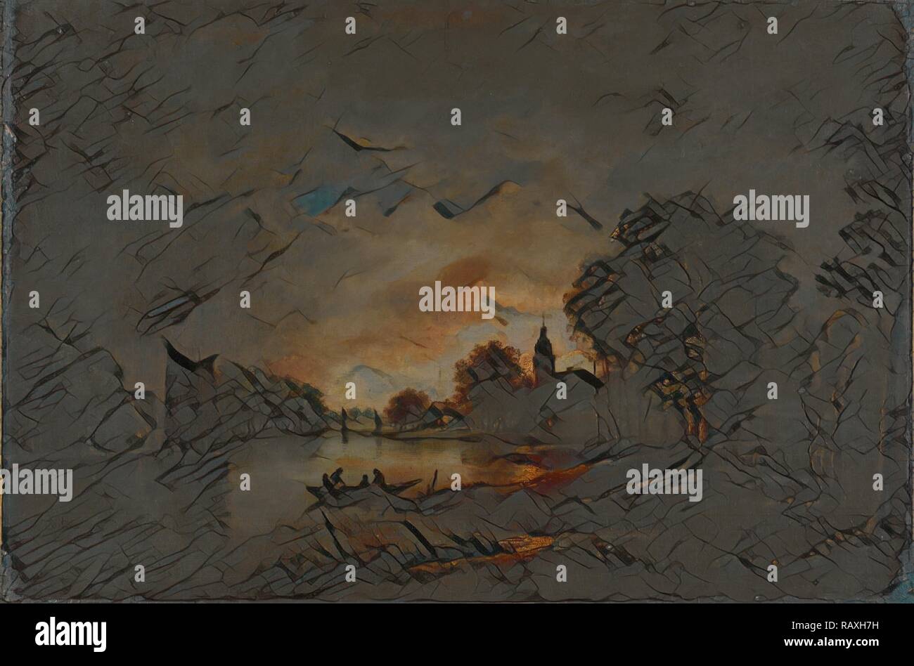 River view by moonlight, manner of Aert van der Neer, 1630 - 1750 ...