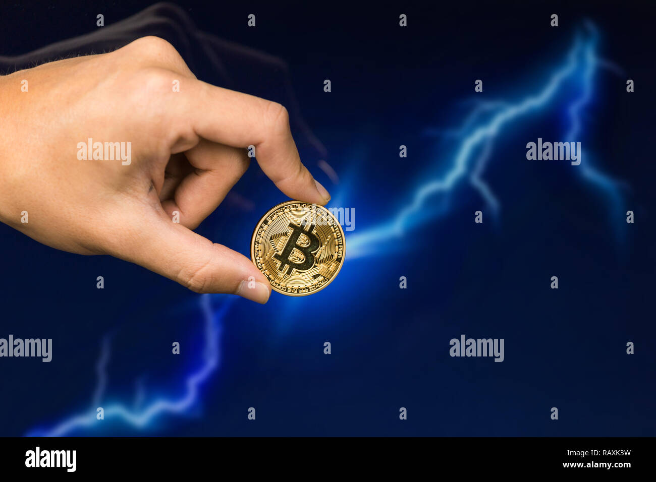 Close up lightning hi-res stock photography and images - Alamy