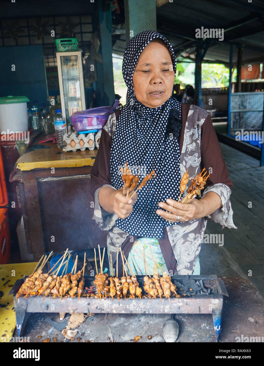 Sate Bulayak from Lombok Stock Photo - Alamy