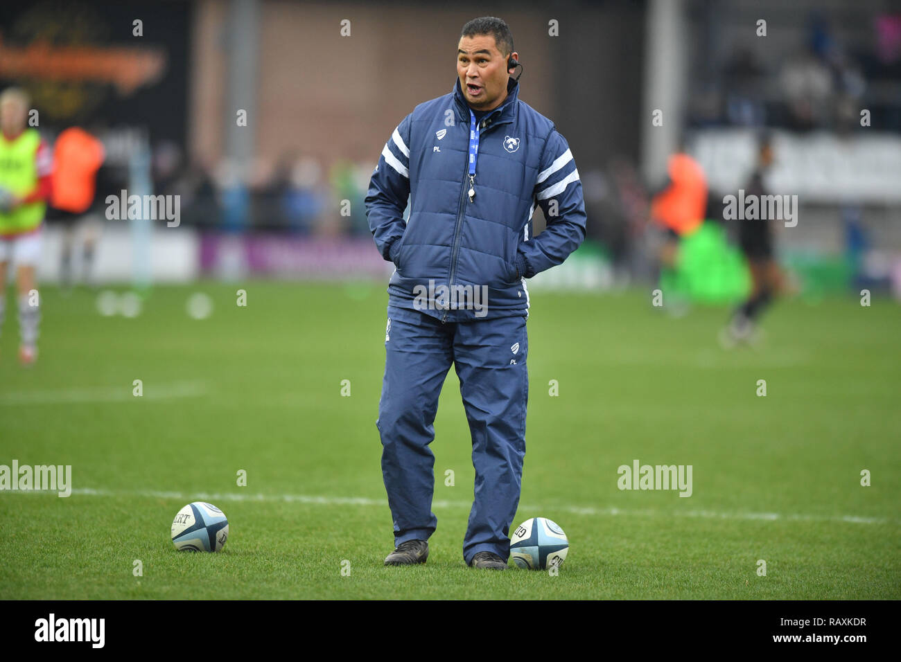 Bristol Bears Director of Rugby Pat Lam during the Gallagher ...