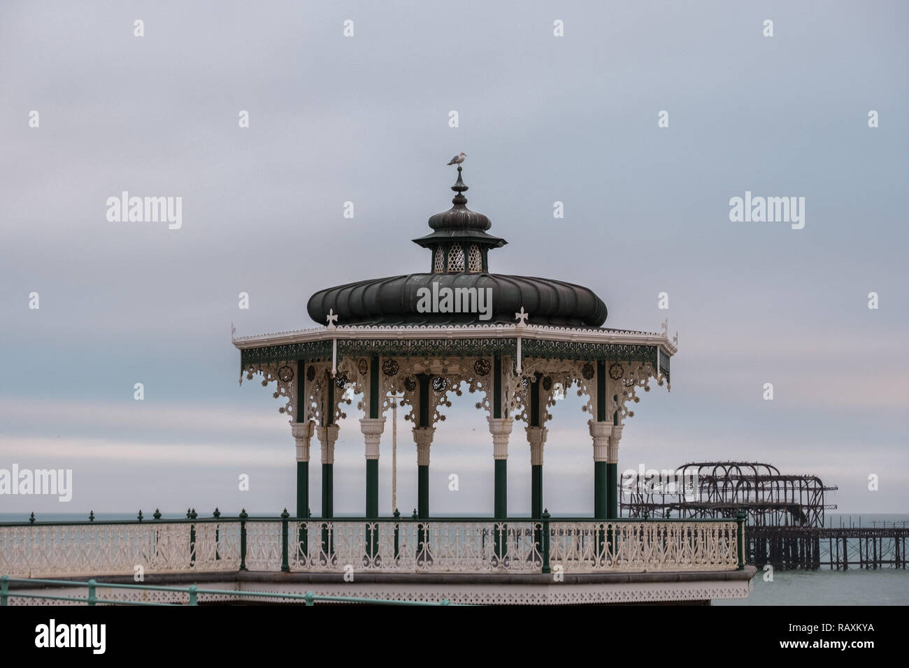 Victorian bandstand band brighton hi-res stock photography and images ...