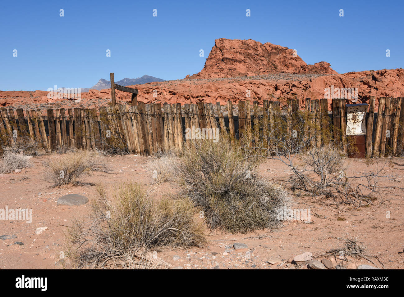 Gold Butte National Monument, Corral Stock Photo - Alamy