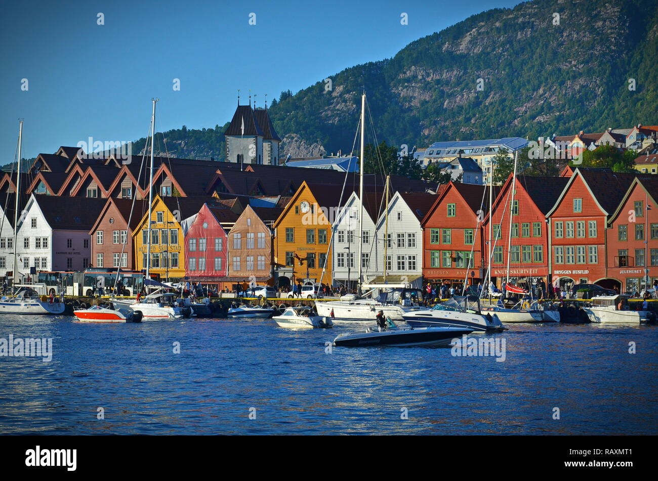 Bergen cityscape hi-res stock photography and images - Alamy