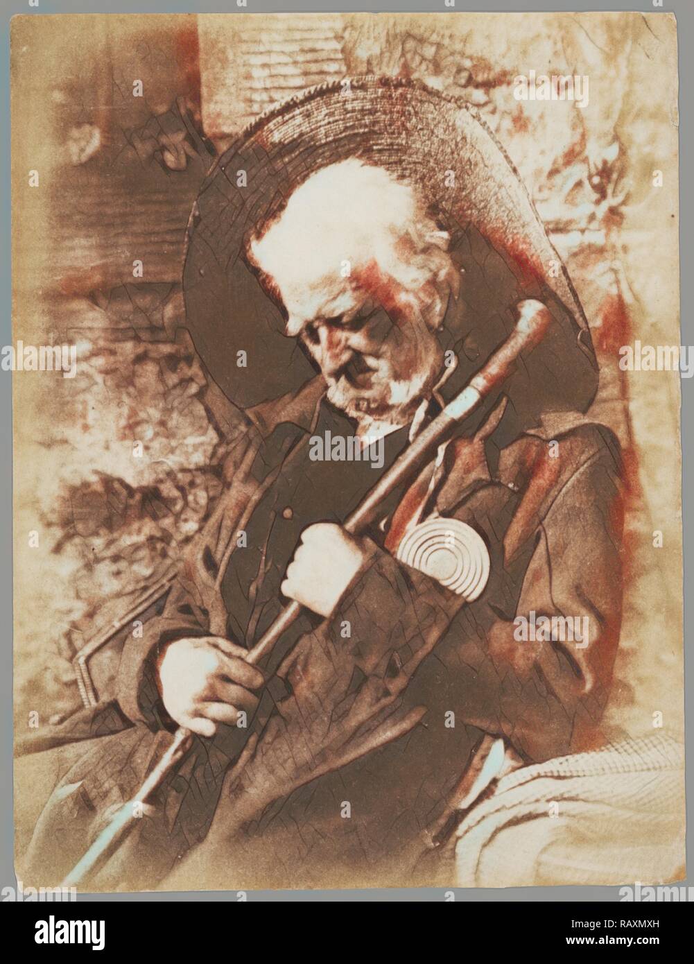 [John Henning as 'Edie Ochiltree'], Hill & Adamson, Scottish, active ...