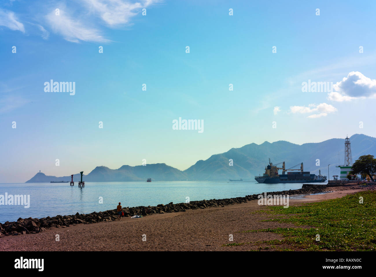 Dili east timor harbour hi-res stock photography and images - Alamy