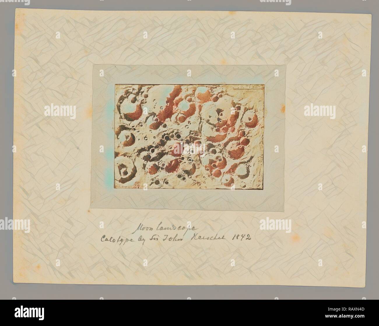 Moon Landscape, Unknown, late 1850s, Salted paper print from a ...