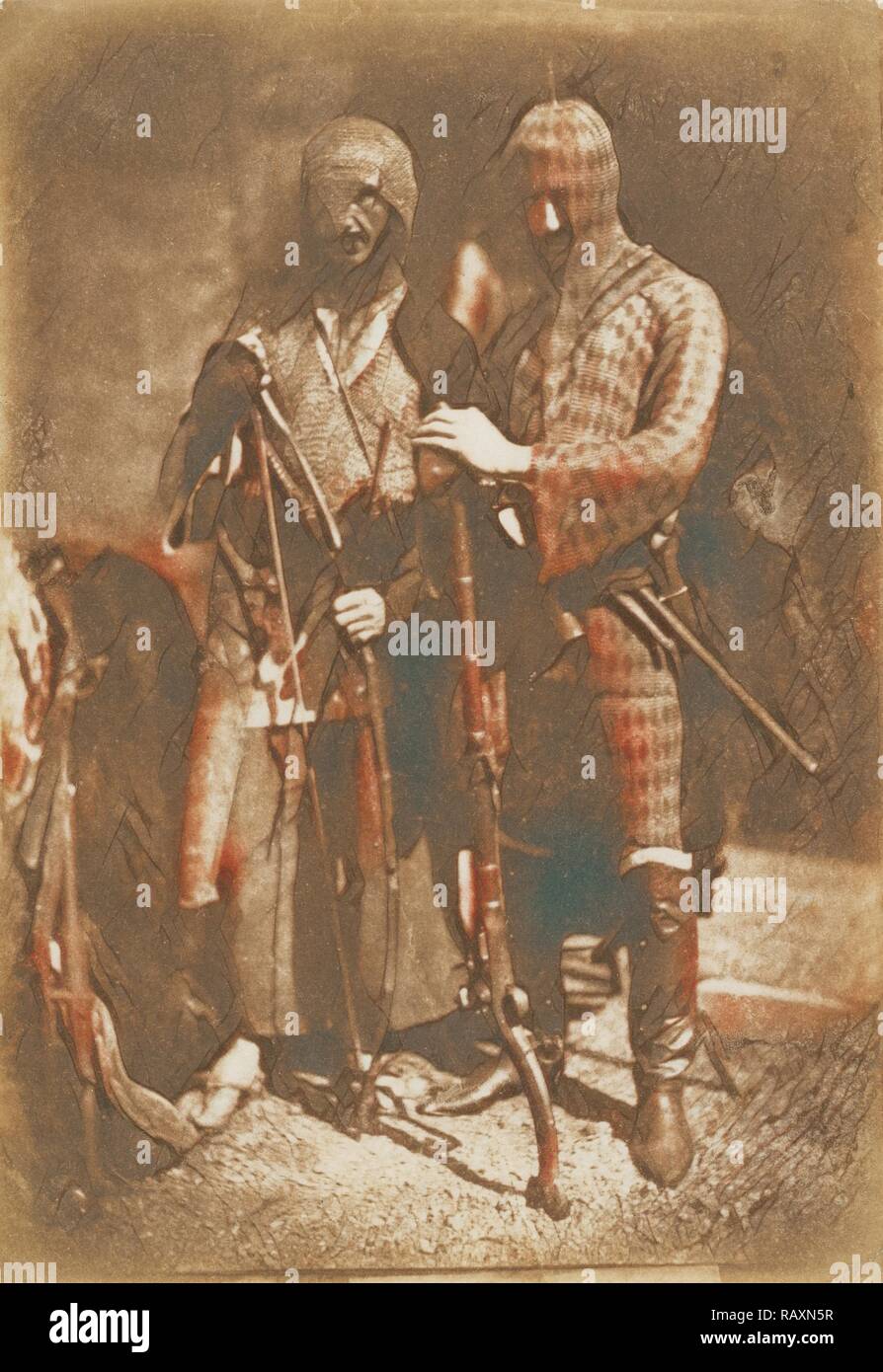 [Lane and Peddie as Afghans], Hill & Adamson, Scottish, active 1843 ...