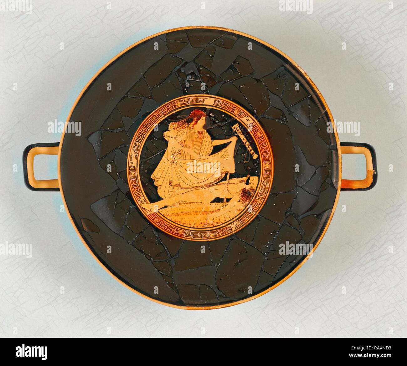 Attic Red-Figured Kylix, Attributed to Brygos Painter, Greek (Attic ...