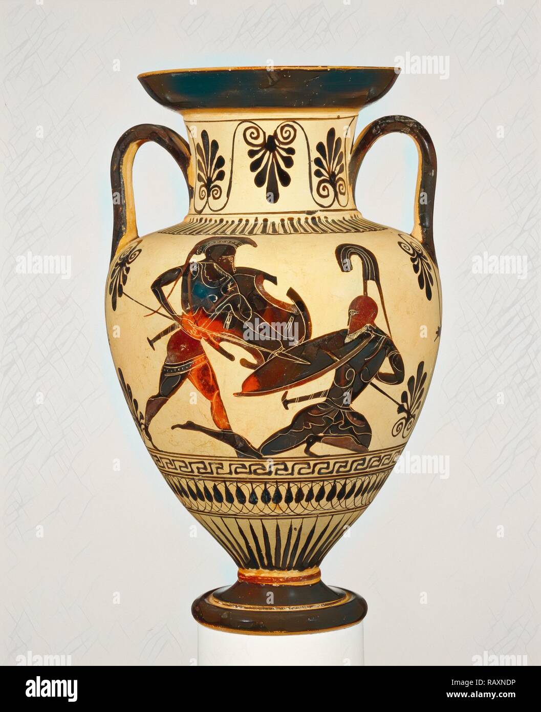 Attic Black-Figure Neck Amphora, Unknown, Connected with the Class of ...