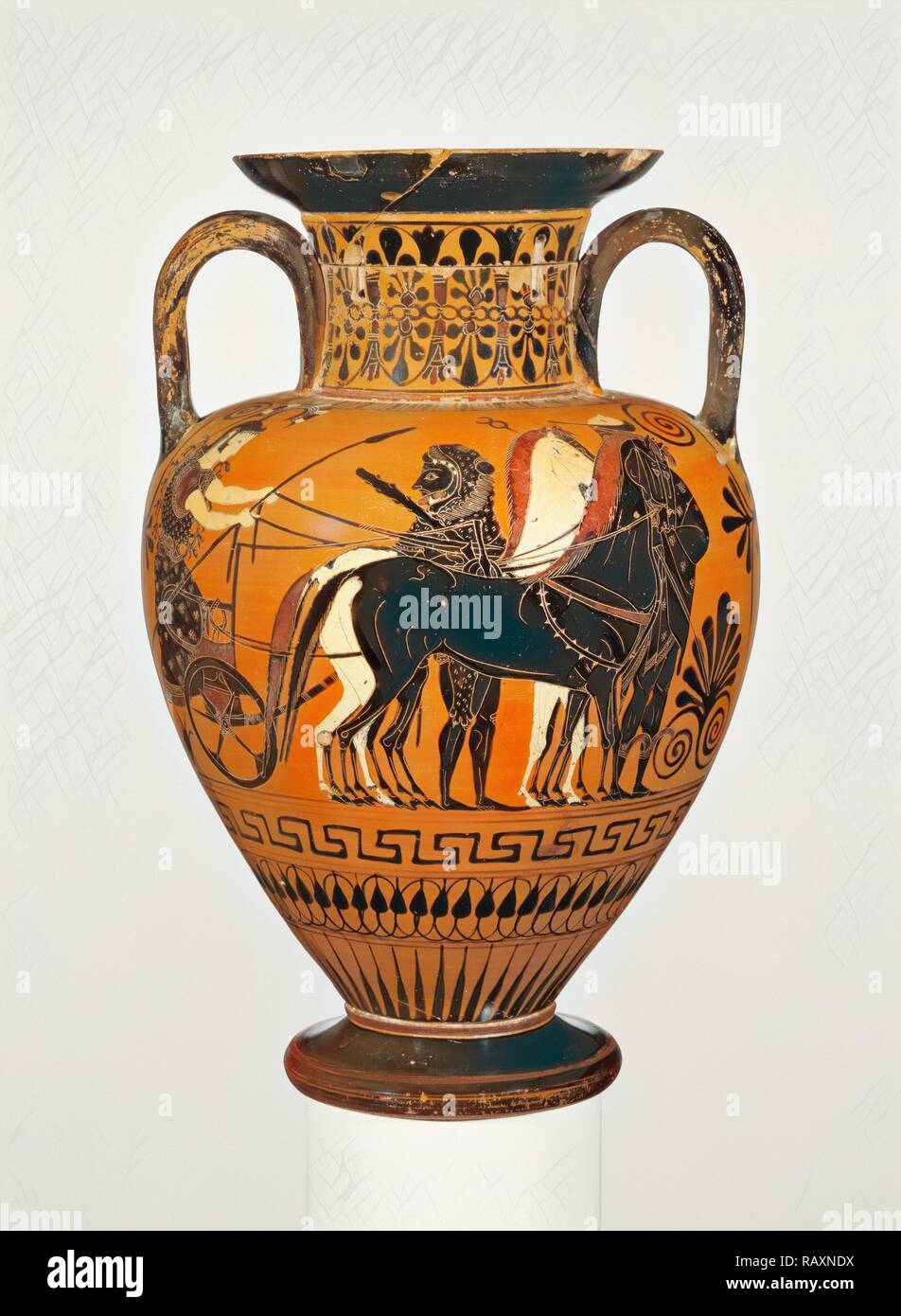 Attic Black-Figure Neck-Amphora, Attributed to Bareiss Painter, Medea ...