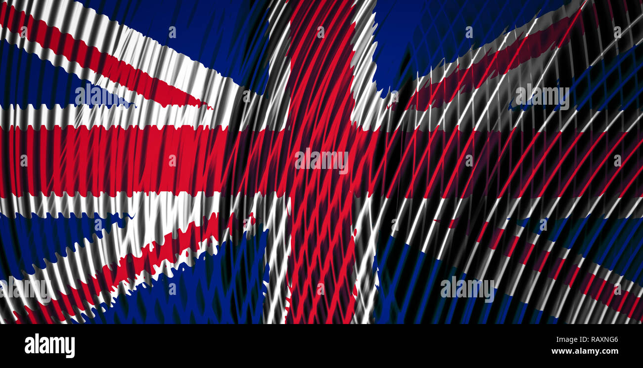 Neon union flag hi-res stock photography and images - Alamy