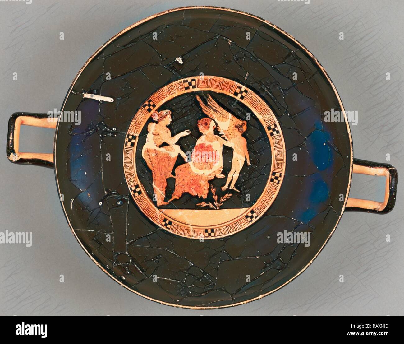 Attic Red-Figure Kylix, Interior attributed to Meidias Painter, Greek ...